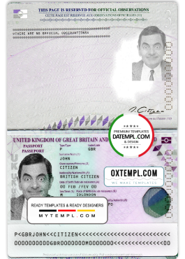 passport – GOTEMPL – templates with design service