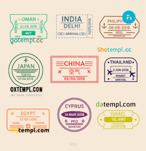 free stamp samples – GOTEMPL – templates with design service